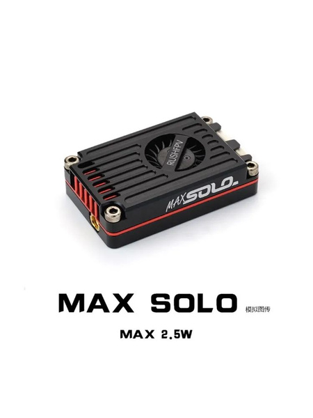 Max Solo VTX (5.8 GHz, 2.5W, 48CH) Видеопередатчик Rush купить на OZON по низкой цене (2567943943)