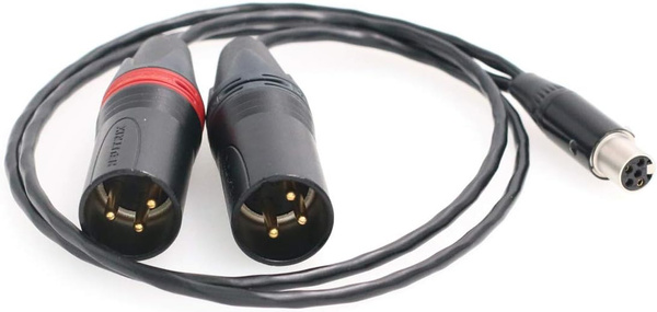 Кабель SZRMCC TA5F Mini 5-контактный на двойной XLR 3- для ...