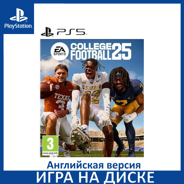 Вопросы и ответы о Игра EA Sports College Football 25 PS5 Диск на ...