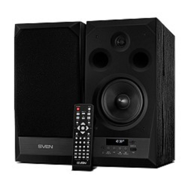 Колонки, чёрный 90 Вт, FM-тюнер, USB/microSD, дисплей, ПДУ, Bluetooth ...