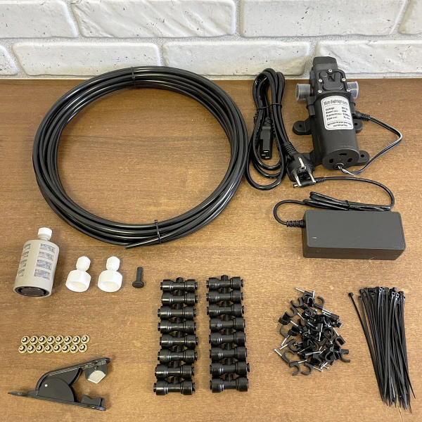 Комплект туманообразования Green Helper 12м MNS-12-60 с насосом ...