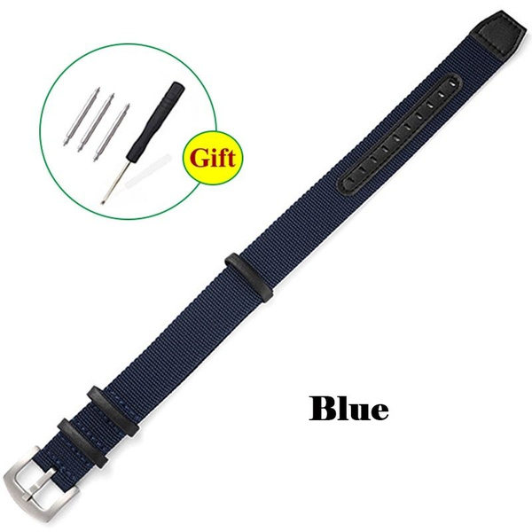 Модный нейлоновый и кожаный ремешок Zulu Woven 20 мм 22 мм для женщин и ...