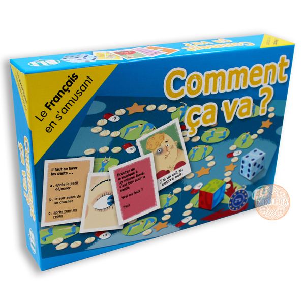 Comment ca va ?COMMENTA CA VA? (A2-B1) / Обучающая игра на французском ...
