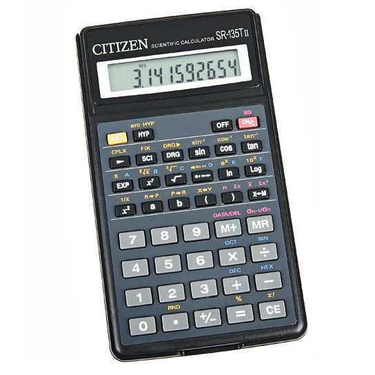 Калькулятор CITIZEN SR-135TII Scientific Calculator купить на OZON по ...
