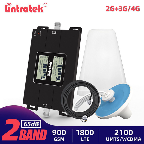 Lintratek 2G,3G,4G 900 1800mhz усилитель сотовой связи и интернета - GSM DCSкупить по низким ...