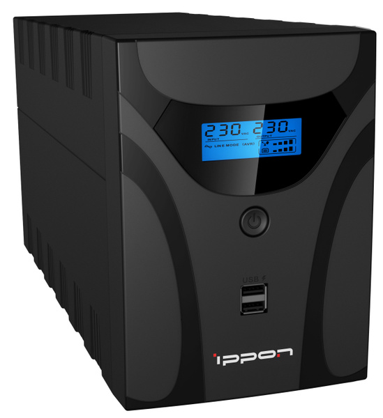 ИБП Линейно-интерактивный (Smart UPS) Ippon 1029746, 2200 В·А купить по ...
