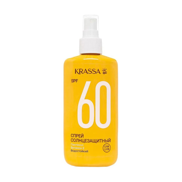 Krassa Спрей солнцезащитный SPF 60, 150 мл - купить с доставкой по ...