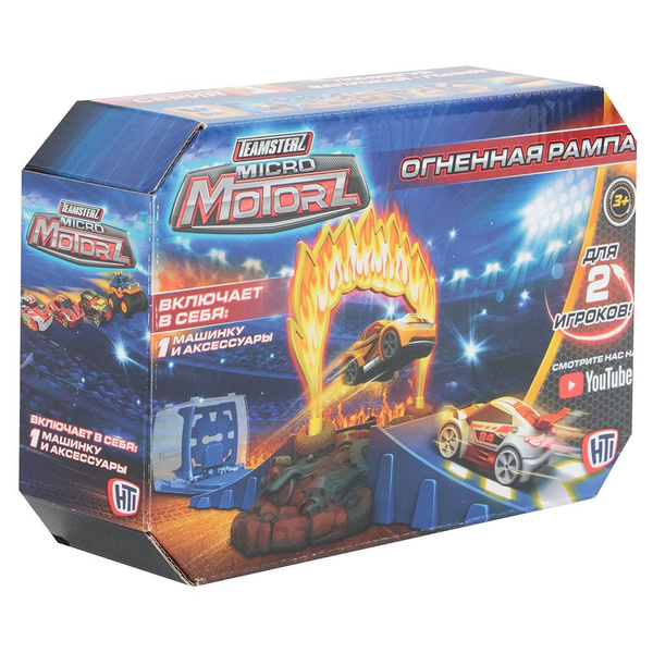 Игровой набор Micro Motorz Огненная рампа Teamsterz купить на OZON по ...