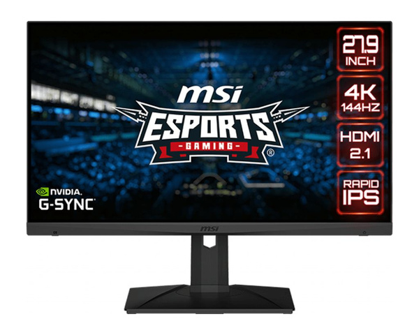 Монитор MSI MAG281URF, 3840x2160, 144 Гц, IPS, черный 27.9" - купить по ...