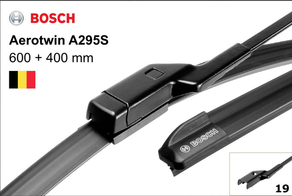 Комплект бескаркасных щеток стеклоочистителя Bosch 3397007295 ...
