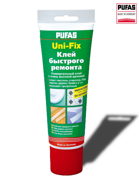 Клей для обоев Pufas Клей обойный для швов и быстрого ремонта, Uni-Fix ...