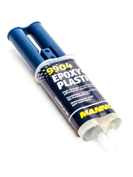 Клей для пластика двухкомпонентный MANNOL 9904 Epoxy-Plastic - купить с ...