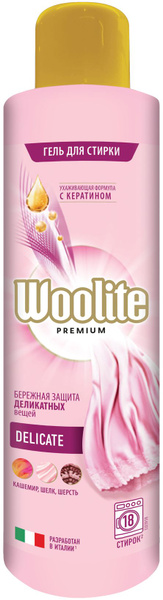 Гель средство для стирки белья WOOLITE Premium Delicate, для деликатных ...