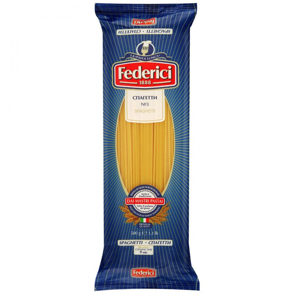 Спагетти №003, Federici, 10 шт. по 500 г. - купить с доставкой по выгодным ценам в интернет ...