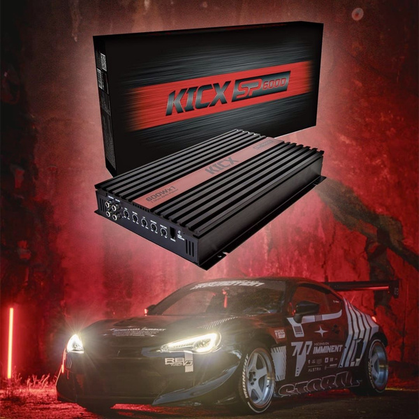 Kicx Усилитель автомобильный, каналы: 1, 600 Вт - купить с доставкой по выгодным ценам в ...