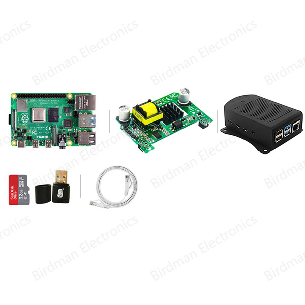 Микрокомпьютер Raspberry Pi 4B набор python 2GB Компоненты POE Power over Ethernet - купить по ...