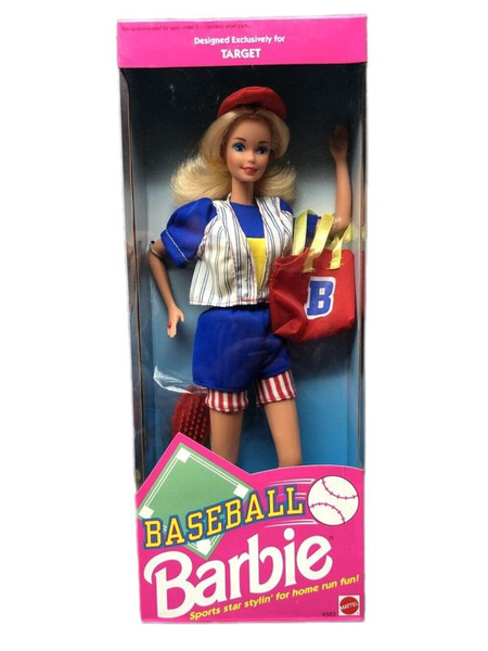 Кукла Barbie Baseball коллекционная / Барби Бейсболистка (Бейсбол ...