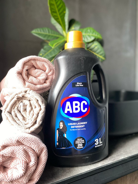Гель ABC для стирки черное 3 л - купить с доставкой по выгодным ценам в ...