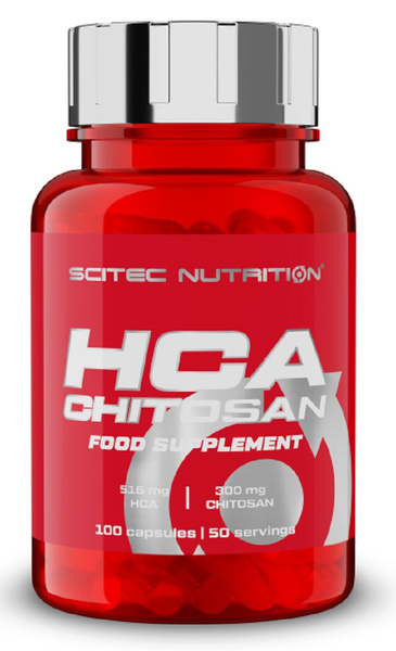 Жиросжигатель. Scitec Nutrition. HCA-Chitosan. Хитозан - 100 капсул ...