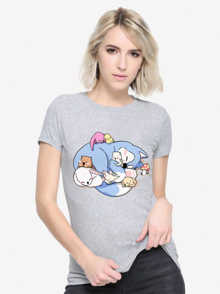 Футболка Design Heroes, размер 40, цвет серый, 100% Хлопок - купить по ...