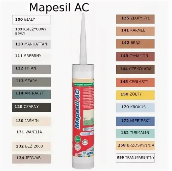 Силиконовый Герметик Mapei, Универсальная, коричневый - купить по ...