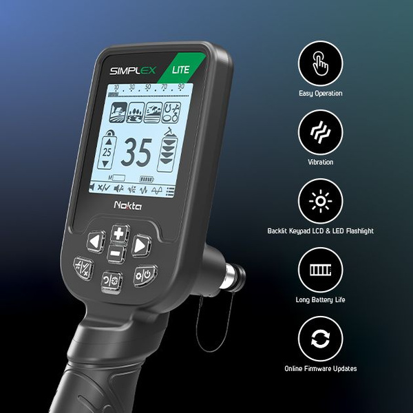 Металлоискатель Nokta Simplex BT_ - купить по выгодным ценам с доставкой в интернет-магазине ...