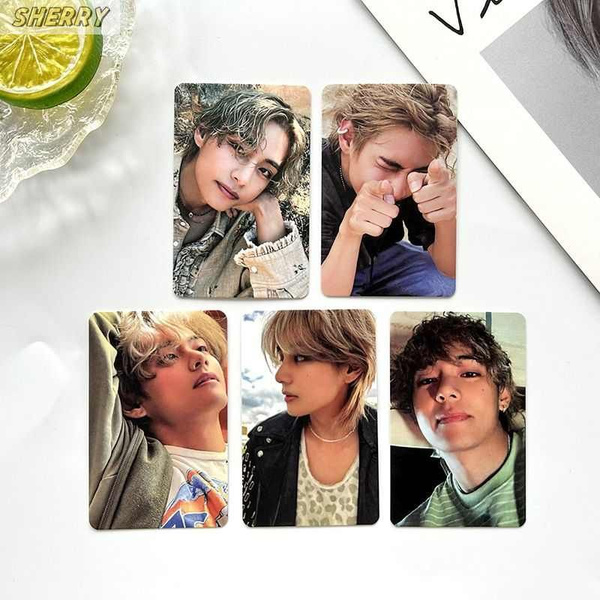 BTS карточки V Layover альбом карты KPOP Коллекционные фотокарточки ...