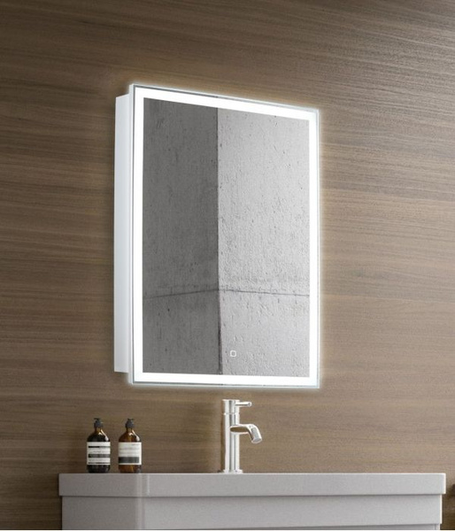 Зеркальный шкаф Azario Киото 60x80 - купить с доставкой по выгодным ...