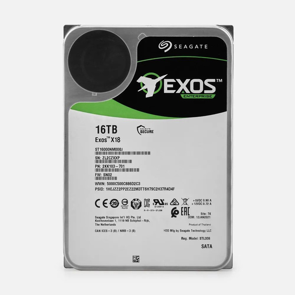 16 ТБ Внутренний жесткий диск Seagate st16000nm000j (st16000nm000j ...