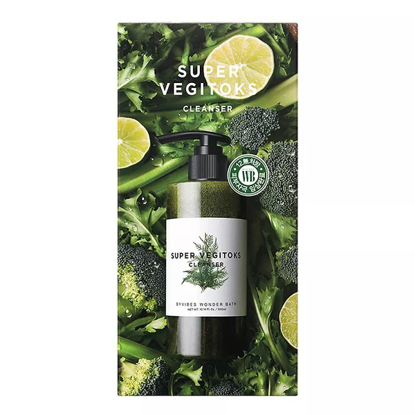 Очищающий детокс-гель Super Vegitoks Cleanser Green 300 мл - купить с ...
