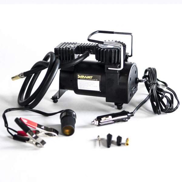 Автомобильный компрессор Swat SWT-206 60л/мин шланг 1м купить на OZON ...
