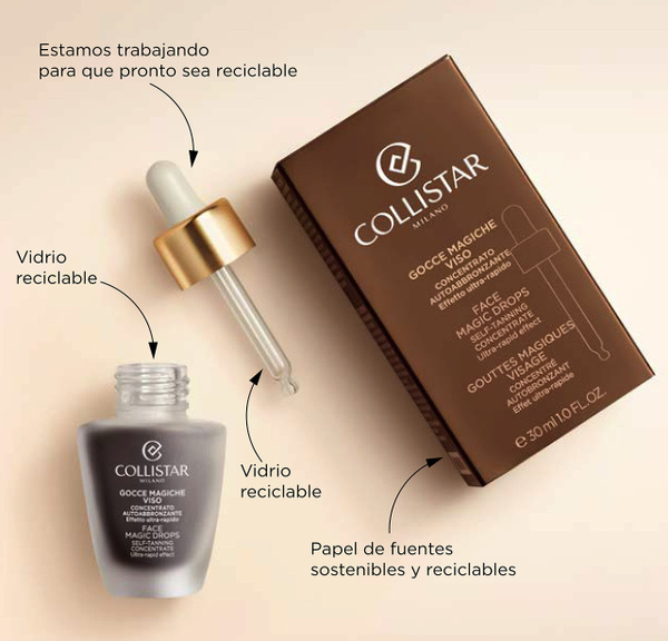 Collistar Magic Drops Self-Tanning Concentrate Автозагар в каплях 30 мл ...
