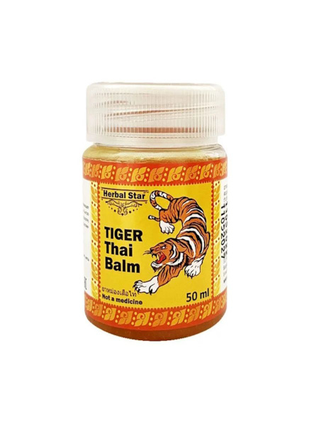 Tiger Thai Balm/Тигровый тайский бальзам, разогревающий, 50 мл - купить ...