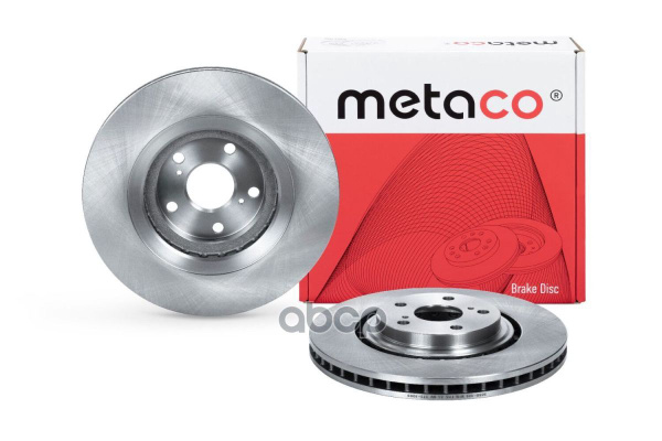 Диск Тормозной Toyota Highlander 07- Перед.вент. METACO арт. 3050126 ...