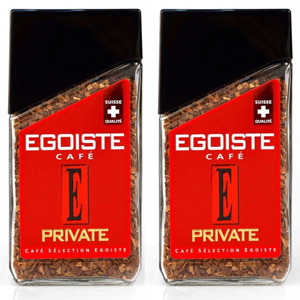 Кофе растворимый Egoiste Private 100 грамм 2 штуки купить на OZON по ...