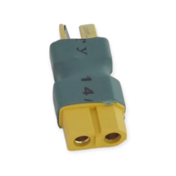 Переходник XT60 на T-Plug (мама / папа) разъемы ХТ60 желтый на T-plug ...