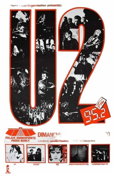 Термонаклейка на все виды и любой цвет одежды 30х21см (DTF) U2, Рок купить на OZON по низкой ...