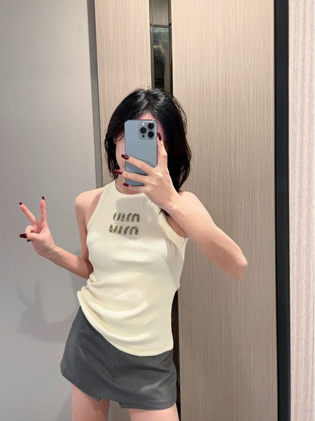 Майка Miu Miu, 46 - купить по выгодной цене в интернет-магазине OZON (1537627449)