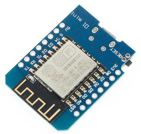 ESP8266 D1 Mini V2 модуль на основе NodeMcu Lua ESP-12 (CH340) Type-C ...
