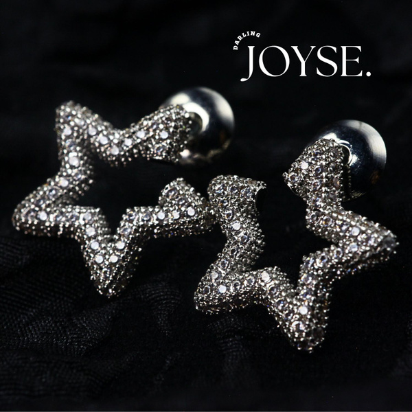 Серьги Darling JOYSE Premium женские бижутерия гвоздики пусеты - купить ...