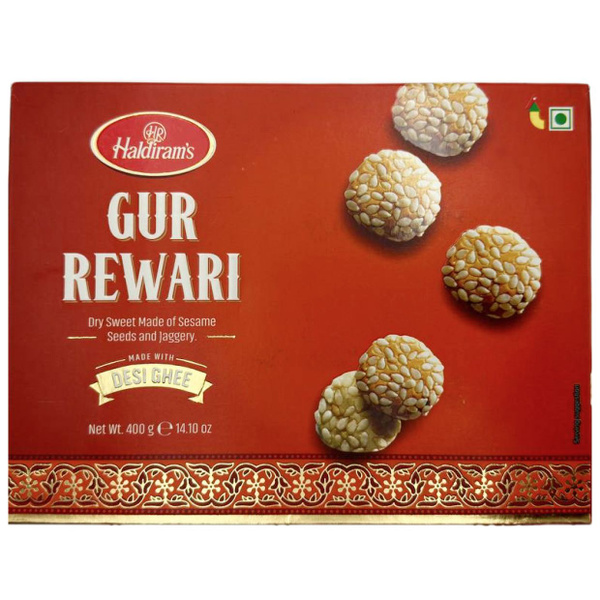Индийская сладость Haldirams Гур ревари (Gur rewari), 400 г - купить с ...