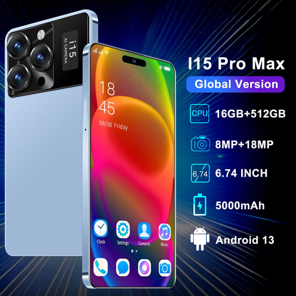 Смартфон MAIMEITE I15 Pro Max Оригинальный мобильный телефон HP, низкая ...