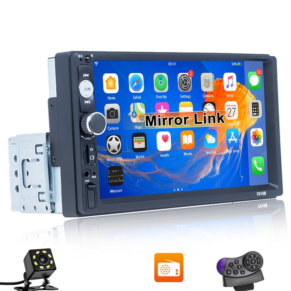 Автомагнитола магнитола 1дин 7" HD MP5 Плеер MirrorLink Стерео Bt FM1 ...