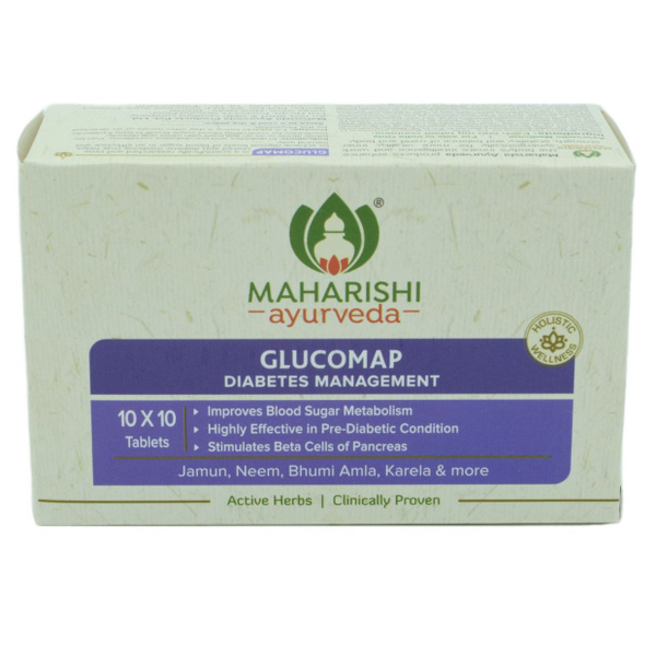 Глюкомап Maharishi Ayurveda, для контроля уровня сахара в крови ...