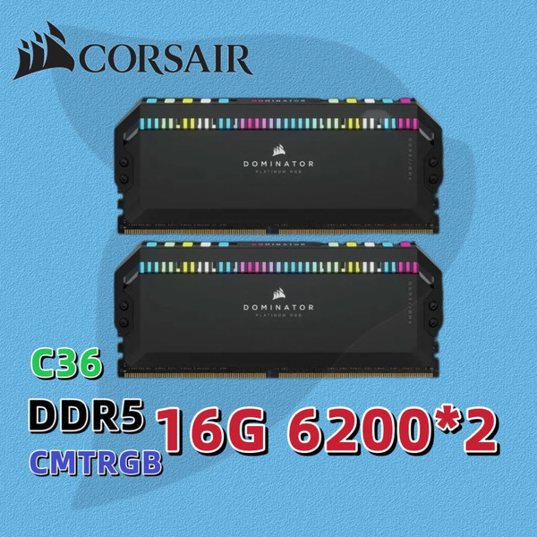 Модуль оперативной памяти Corsair Оперативная память Vengeance CMT RGB DDR5 6200MHz /2X16~ 32 ...