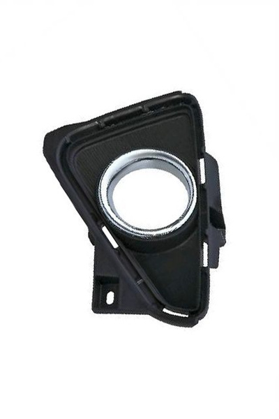 Решетка переднего бампера под ПТФ левая с хром-ободком SAILING ...