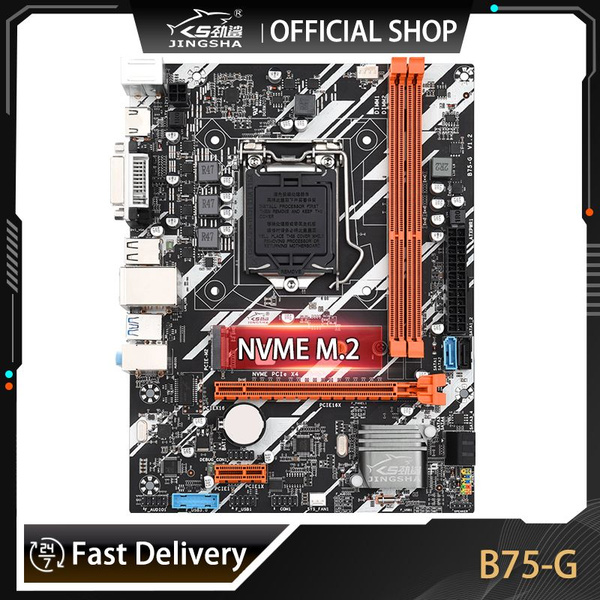 Материнская плата JINGSHA B75 B75-G LGA1155 Motherboard купить по ...