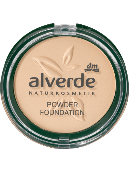 Пудра alverde NATURKOSMETIK Powder Foundation 10 Soft Ivory, LSF 6 ...