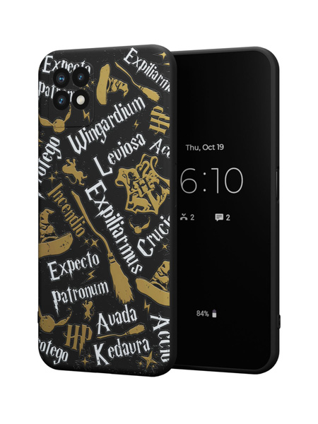Силиконовый чехол Novel для realme 8i (Реалми 8 ай), Гарри Поттер ...