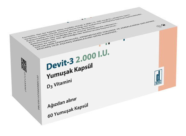 Характеристики Devit 3 2000 Iu Ml Витамин Д3 Девит в капсулах 2000 МЕ